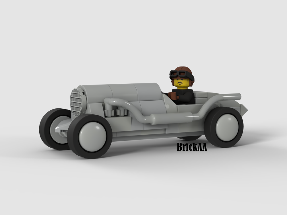 LEGO MOC Classic racing car by BrickAA | Rebrickable - Build with LEGO