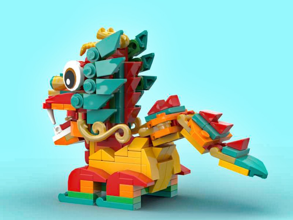 LEGO MOC Year of the Dragon 40611 modified by altester | Rebrickable ...