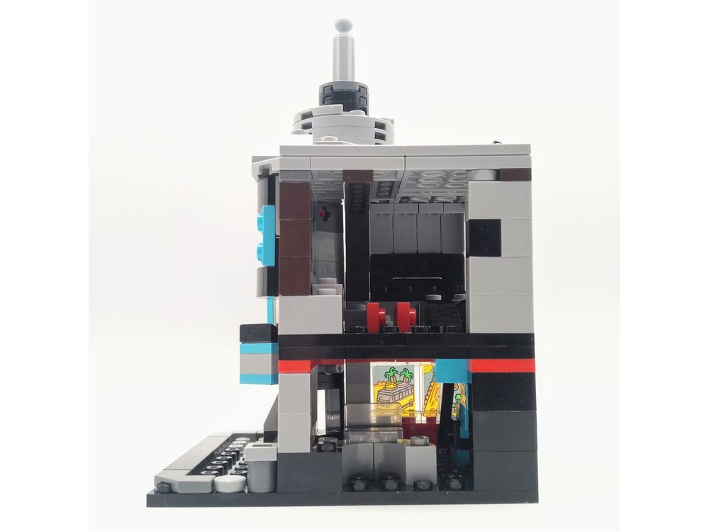 LEGO MOC 31147 Micro Corner Cinema by Dafeld | Rebrickable - Build with ...