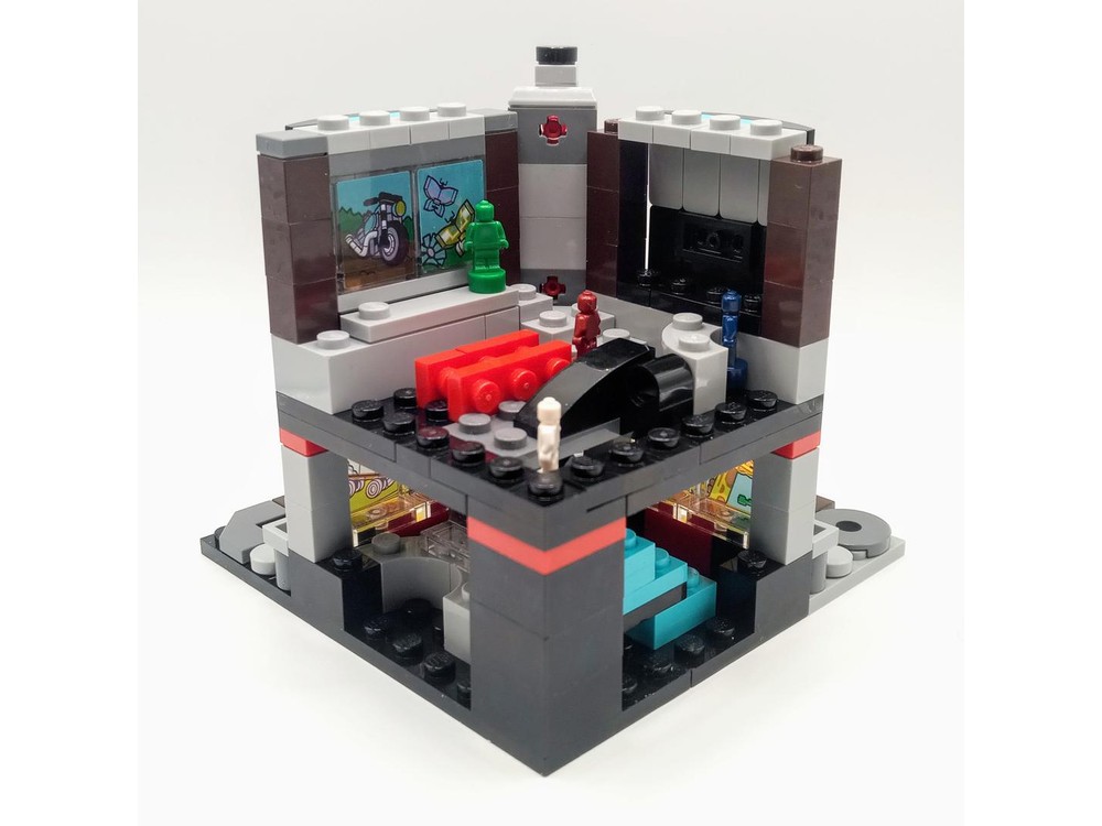 LEGO MOC 31147 Micro Corner Cinema by Dafeld | Rebrickable - Build with ...
