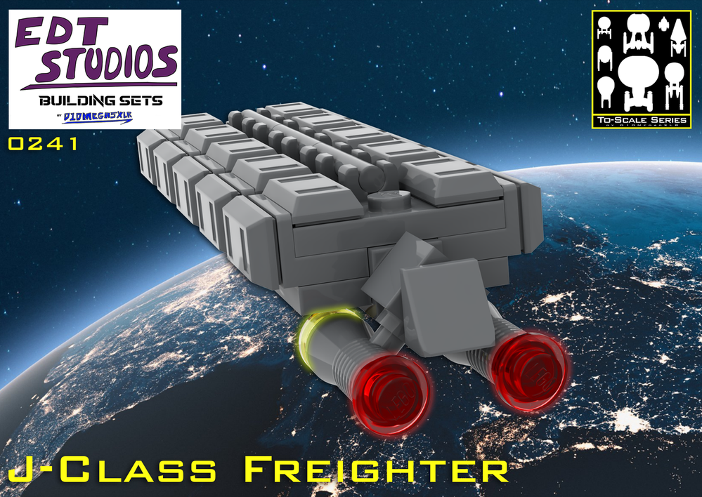 LEGO MOC J-Class Freighter by D10MegasXLR | Rebrickable - Build with LEGO