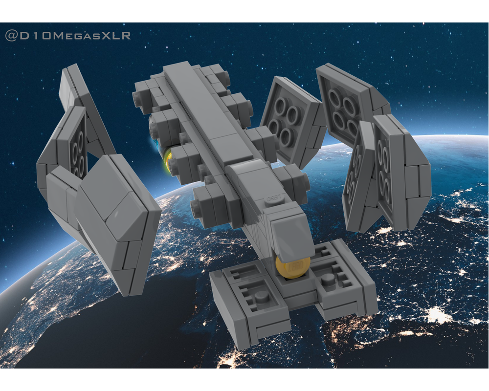 LEGO MOC Y-Class Freighter by D10MegasXLR | Rebrickable - Build with LEGO