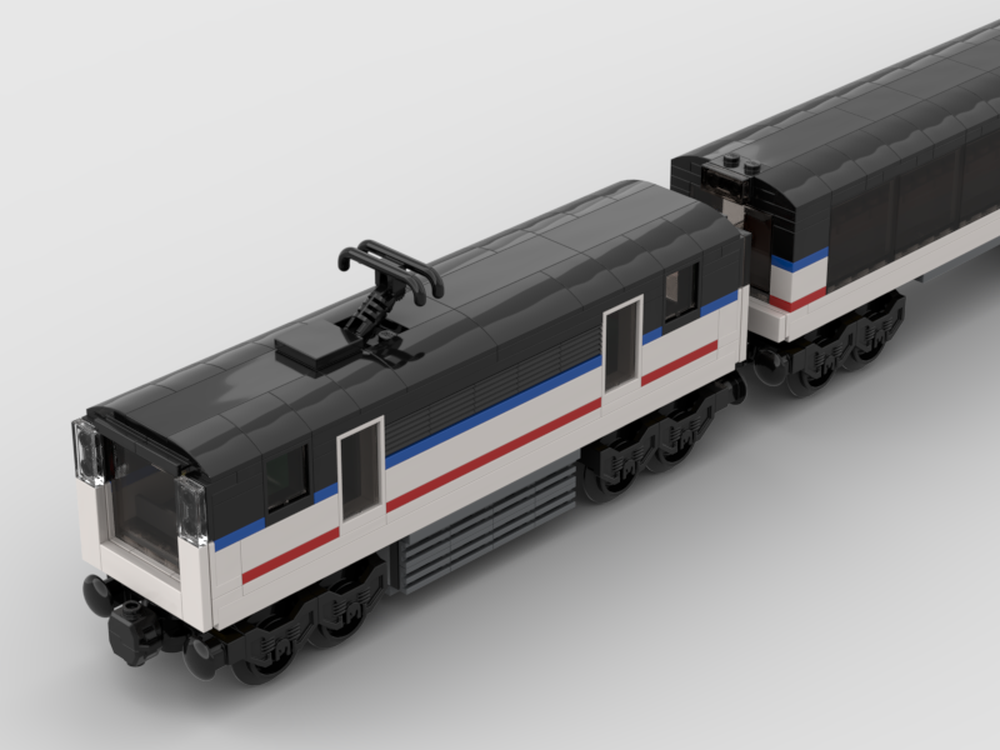 LEGO MOC Diesel-Electric Express train by The Spyder | Rebrickable ...