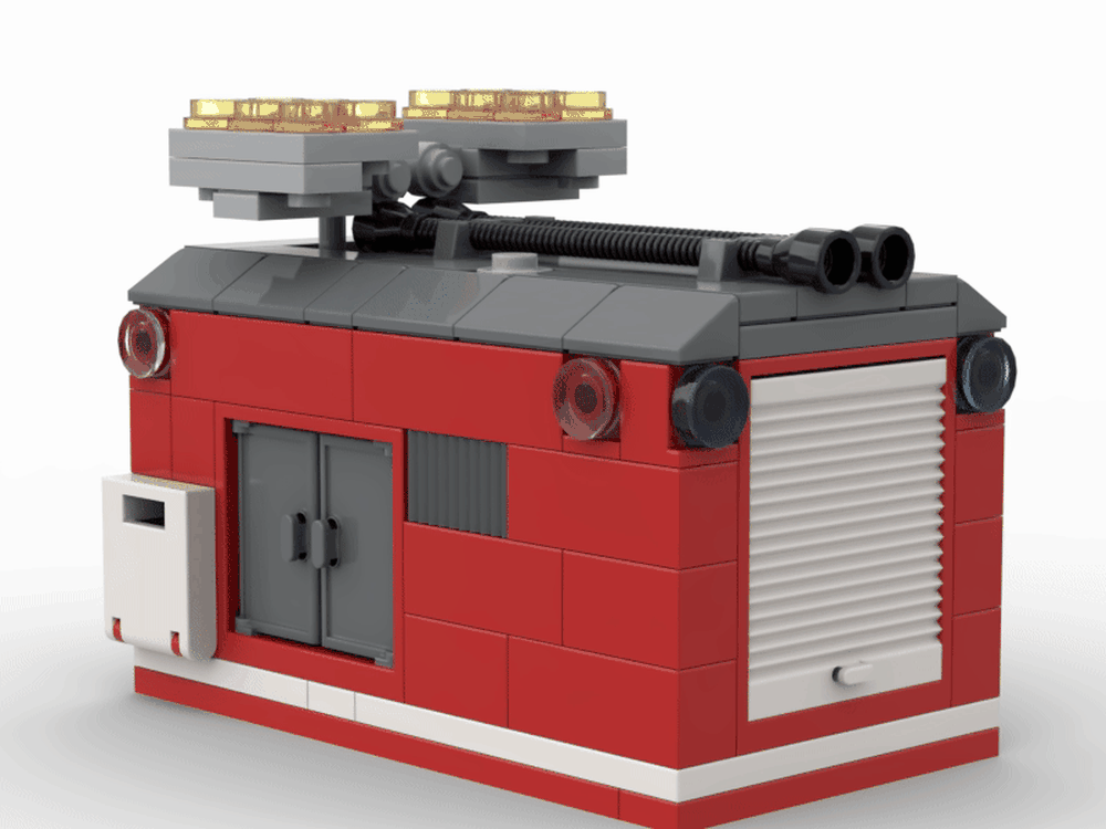 LEGO MOC container for LEGO 60214 Firetruck by Toothpick-NL ...