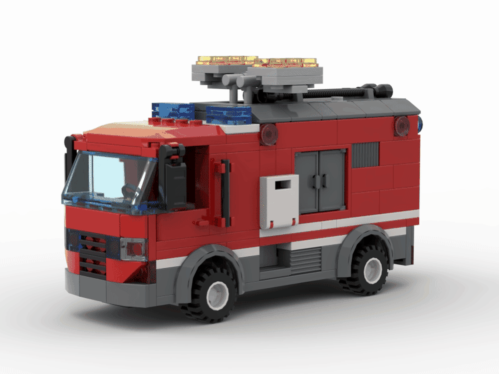 LEGO MOC container for LEGO 60214 Firetruck by Toothpick-NL ...