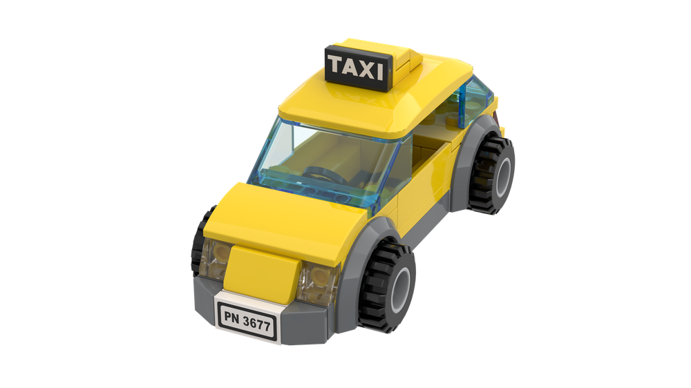 LEGO MOC Taxi #1 by kubak5 | Rebrickable - Build with LEGO
