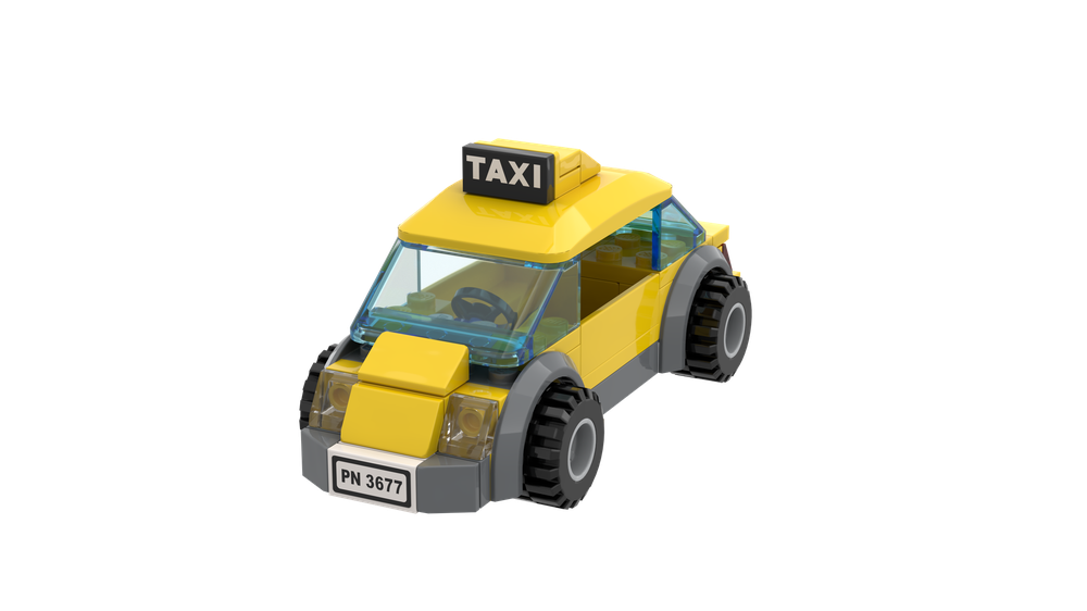 LEGO MOC Taxi #2 by kubak5 | Rebrickable - Build with LEGO