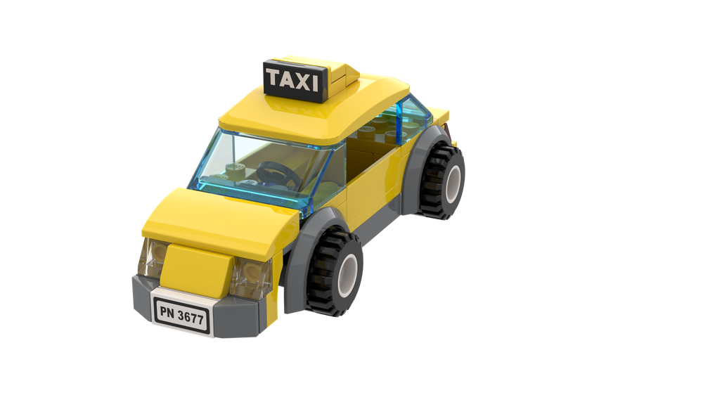 LEGO MOC Taxi #3 by kubak5 | Rebrickable - Build with LEGO