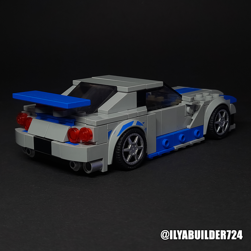 LEGO MOC 76917 Nissan GT-R by ilyabuilder724 | Rebrickable - Build with ...