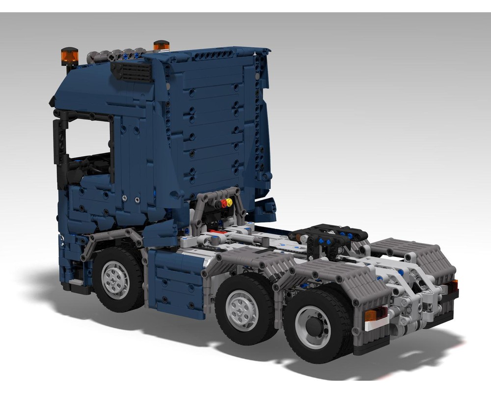 LEGO MOC Another 1:17 RC Semi tractor 6x4/4 by Nura_Technic ...