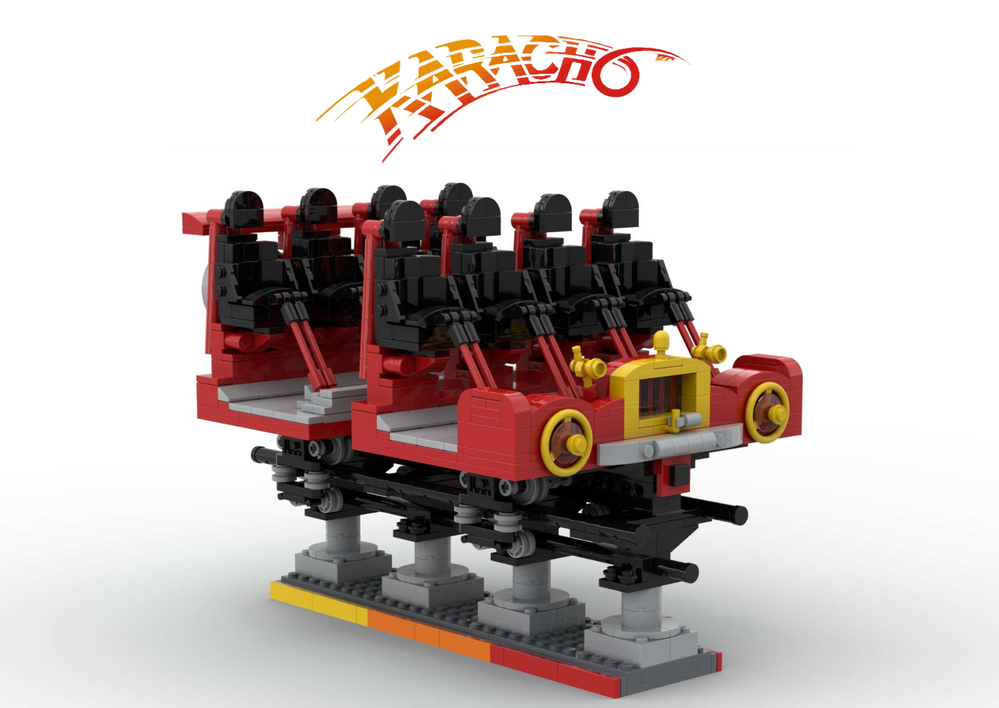 LEGO MOC ROLLERCOASTER - KARACHO - TRIPSDRILL by Coasters.bricks ...