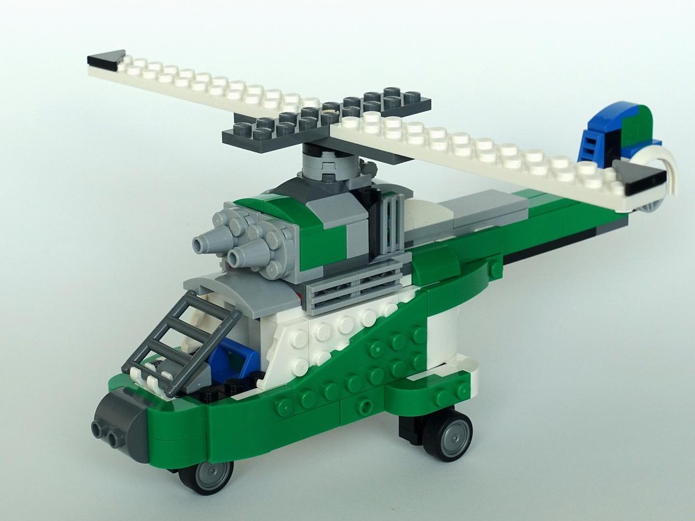 LEGO MOC 31113: Helicopter by Tomik | Rebrickable - Build with LEGO