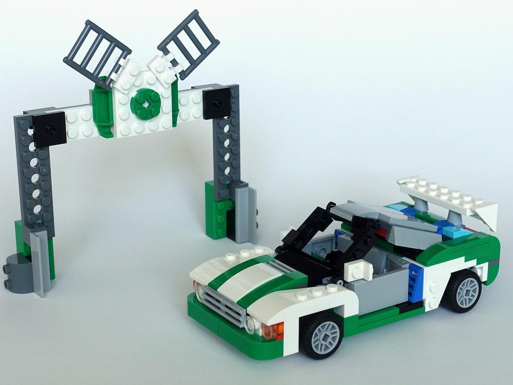 Lego Moc 31113 Race Car By Tomik Rebrickable Build With Lego