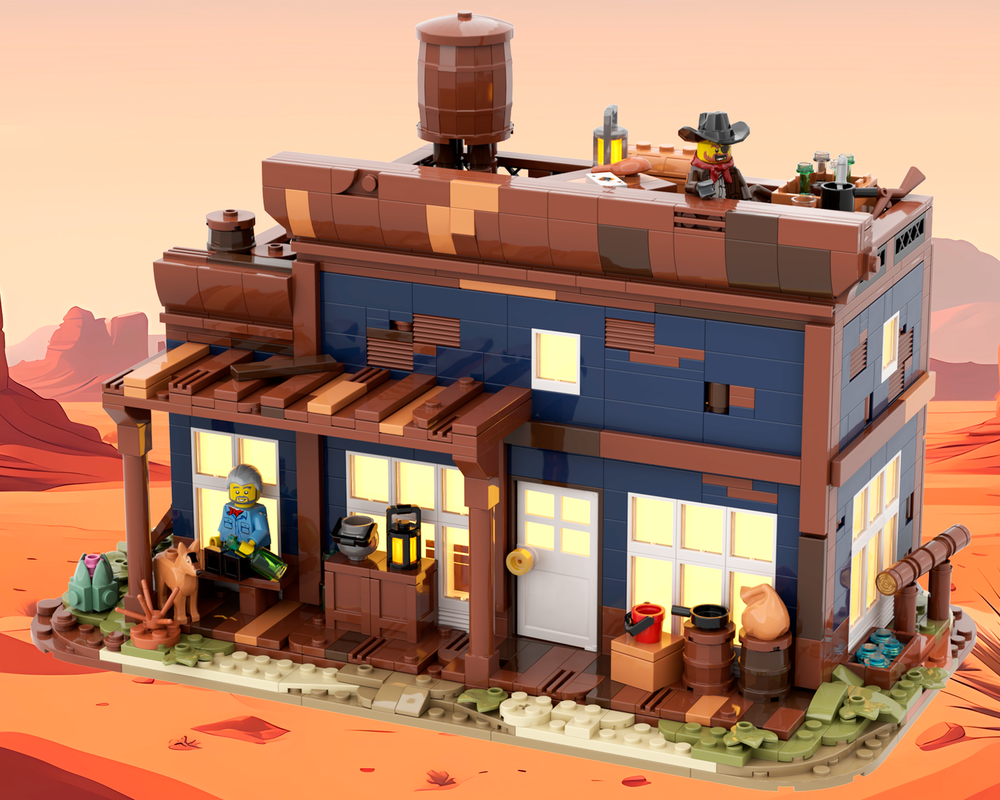 LEGO MOC General Store (Western Series #6) by Legat_Of_Legion ...