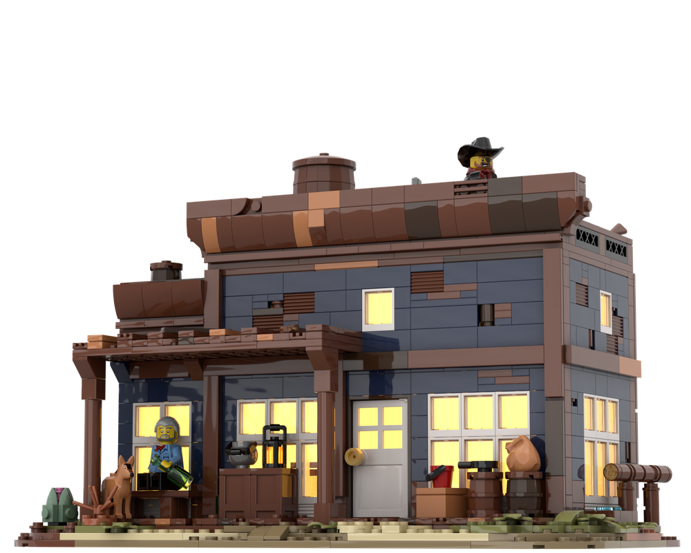 LEGO MOC General Store (Western Series #6) by Legat_Of_Legion ...