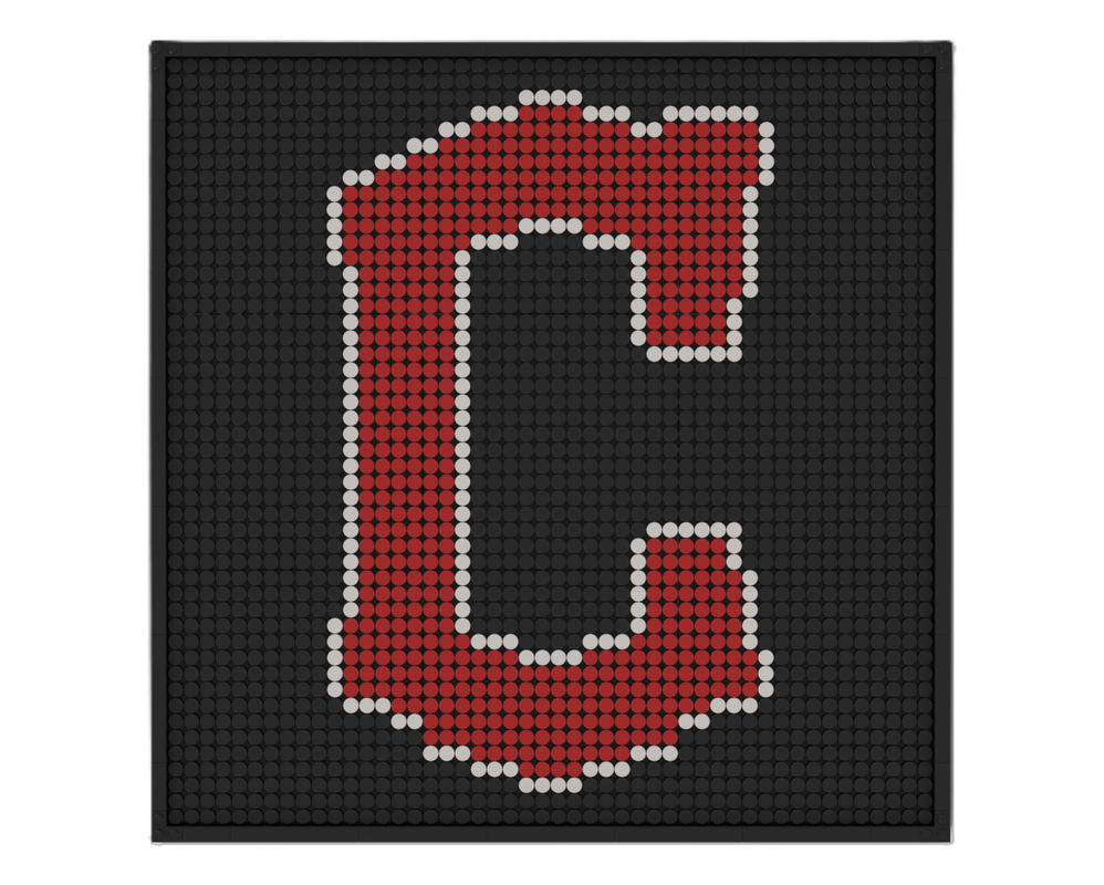 LEGO MOC MLB Art - Cleveland Guardians by Antman1022 | Rebrickable ...