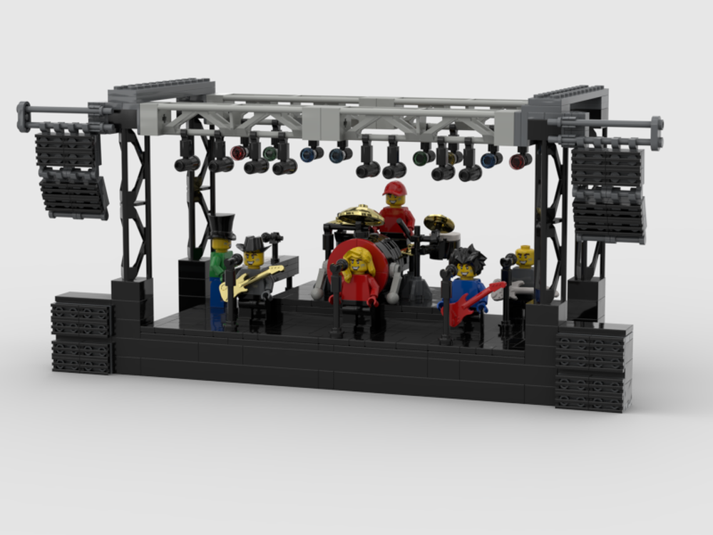 LEGO MOC Concert Stage by lil_hwe | Rebrickable - Build with LEGO