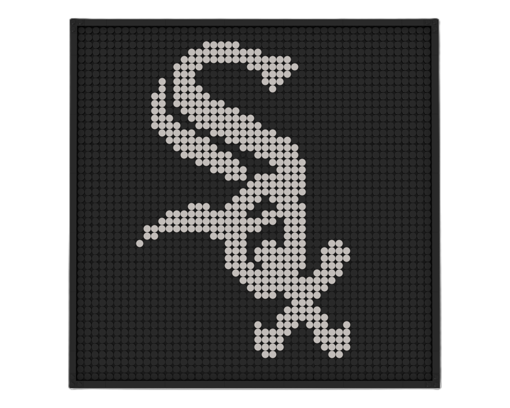 LEGO MOC-174748 MLB Art - Chicago White Sox by Antman1022 | Rebrickable ...