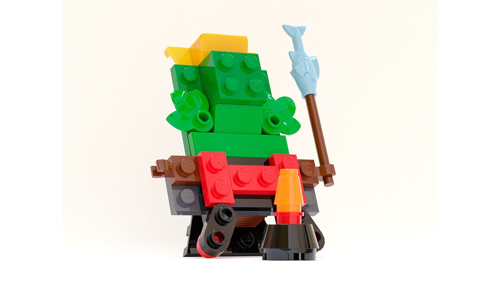 LEGO MOC Swamp Man by WoodenBoxProjects | Rebrickable - Build with LEGO