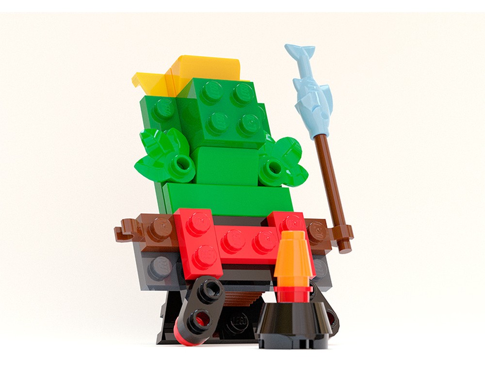 LEGO MOC Swamp Man by WoodenBoxProjects | Rebrickable - Build with LEGO