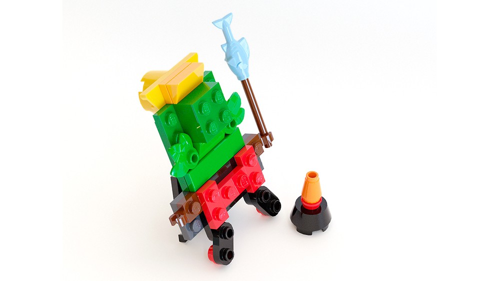 LEGO MOC Swamp Man by WoodenBoxProjects | Rebrickable - Build with LEGO