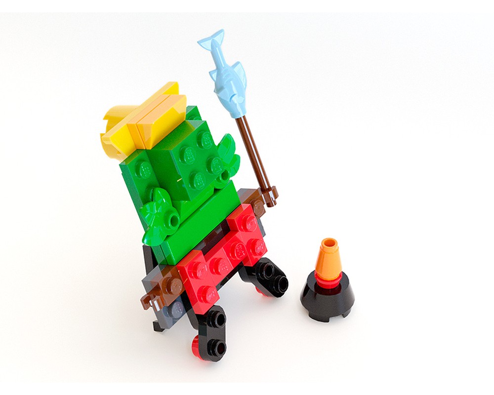 LEGO MOC Swamp Man by WoodenBoxProjects | Rebrickable - Build with LEGO