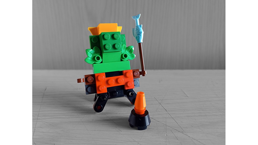 LEGO MOC Swamp Man by WoodenBoxProjects | Rebrickable - Build with LEGO