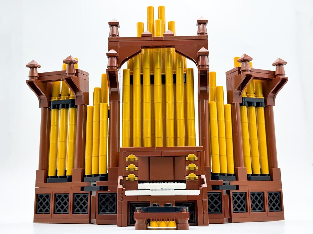 LEGO MOC Pipe Organ by IBrickedItUp | Rebrickable - Build with LEGO