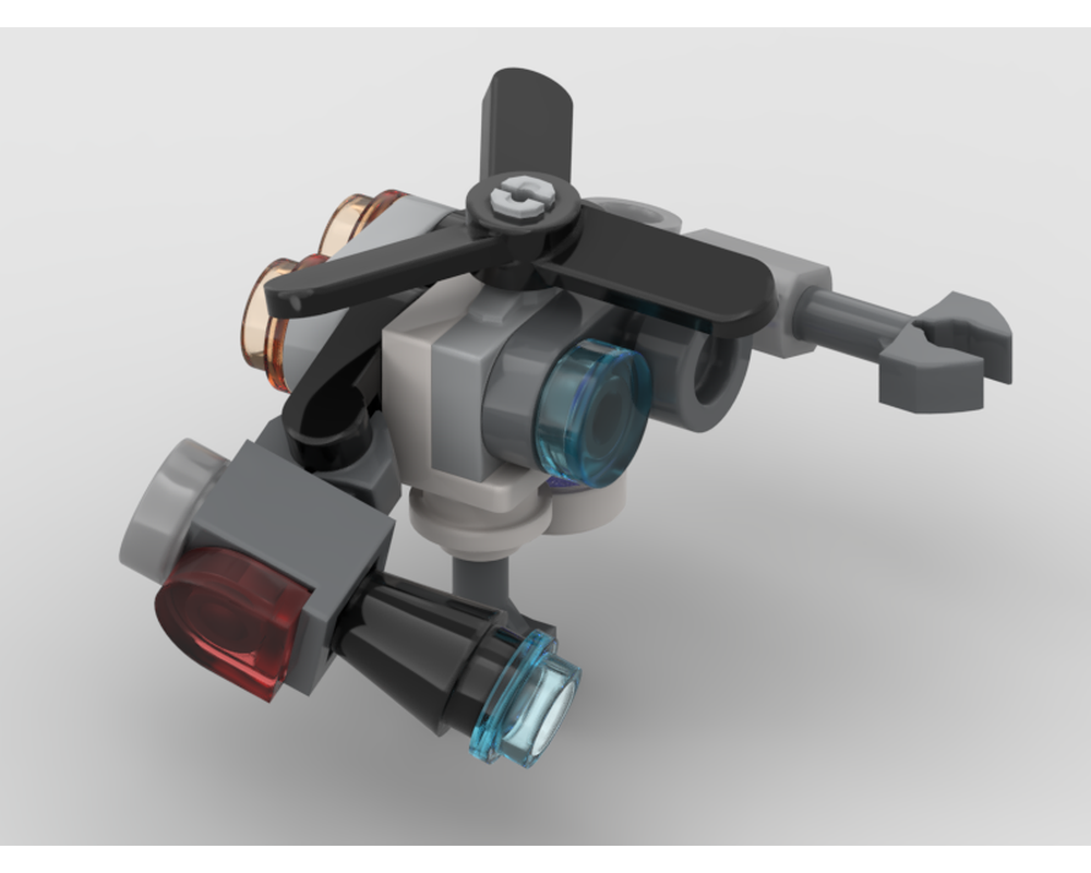 LEGO MOC Propeller Robot by t-nova | Rebrickable - Build with LEGO