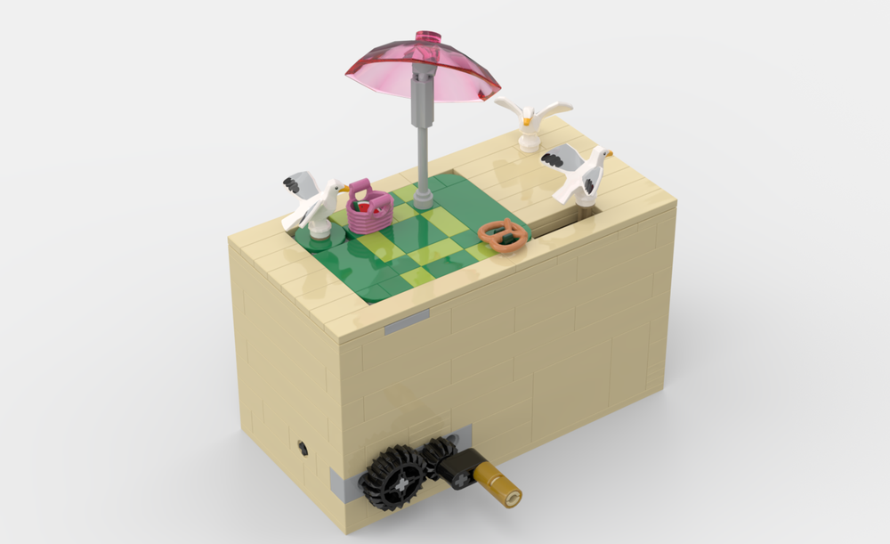 LEGO MOC Seagull Attack - A mini Automata by 0hHelloThere | Rebrickable ...