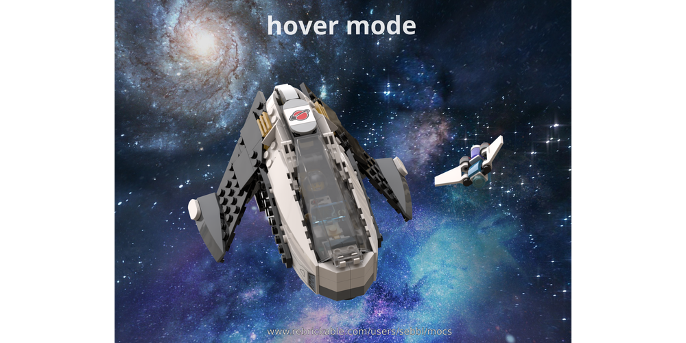 LEGO MOC 60430: Delta Shuttle w/ Canadarm by sebbl | Rebrickable ...