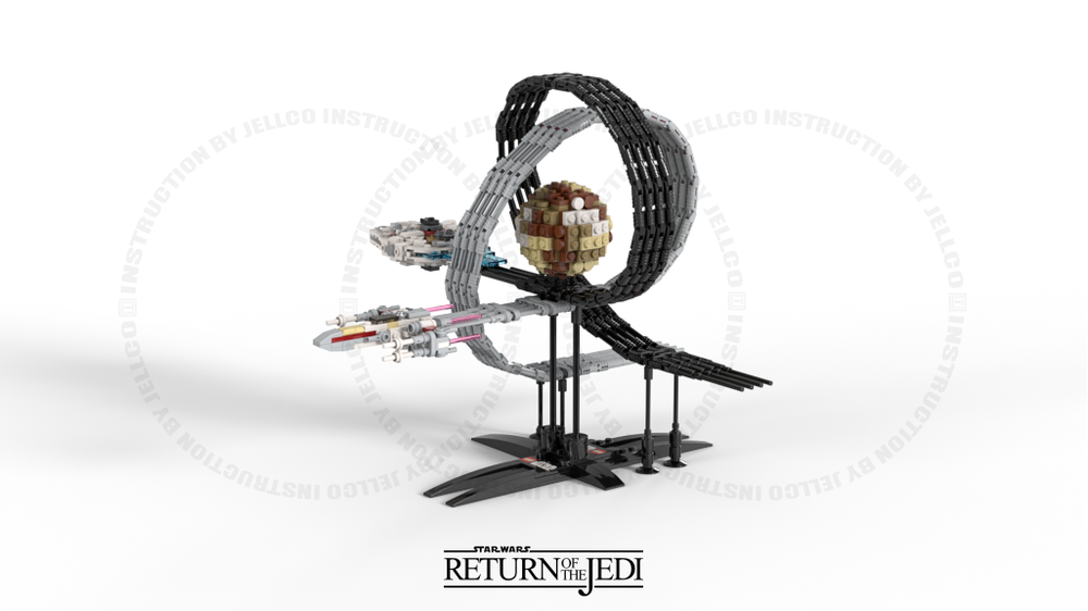 LEGO MOC Micro Diorama : Leaving Planet Tatootine...... by jellco ...