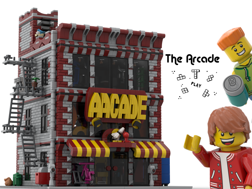 LEGO MOC The Arcade by Tycoon | Rebrickable - Build with LEGO