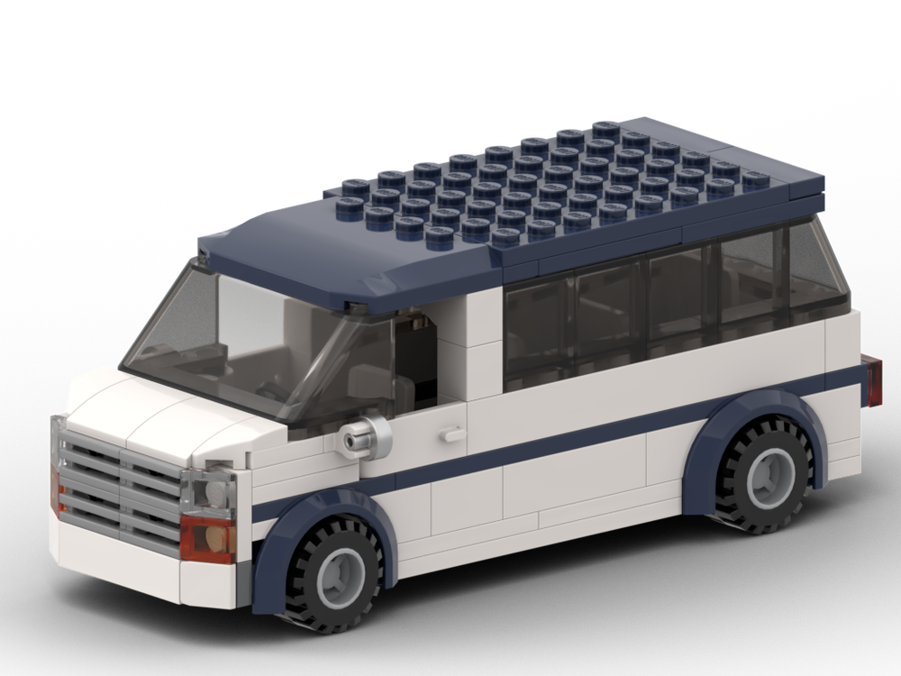 LEGO MOC City Van by Viernes | Rebrickable - Build with LEGO