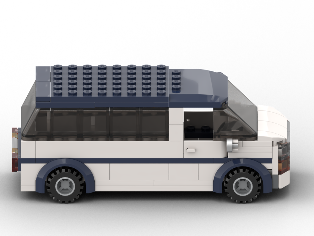 LEGO MOC City Van by Viernes | Rebrickable - Build with LEGO