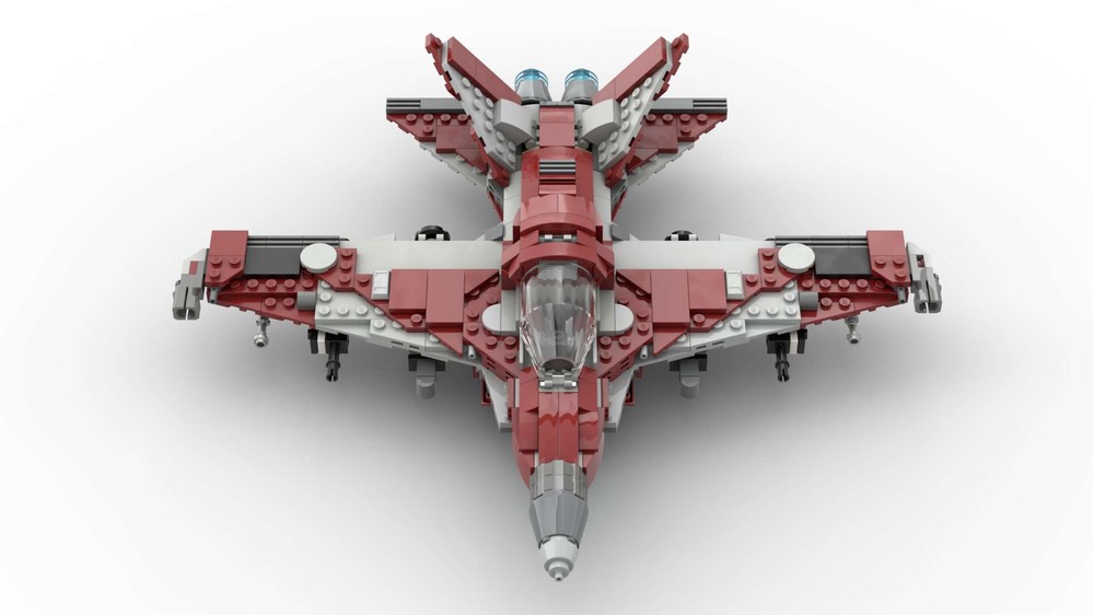 LEGO MOC Ahsoka Tano's F-18 Super Hornet - 75362 Alternative by zsoltom ...