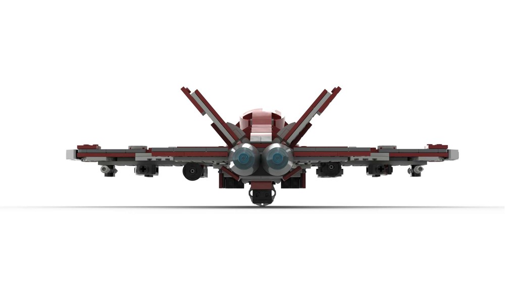 LEGO MOC Ahsoka Tano's F-18 Super Hornet - 75362 Alternative by zsoltom ...
