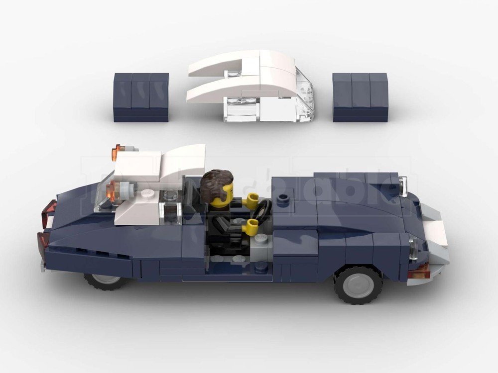 LEGO MOC-174795 Citroën DS 19 by Fijabrickstar | Rebrickable - Build ...