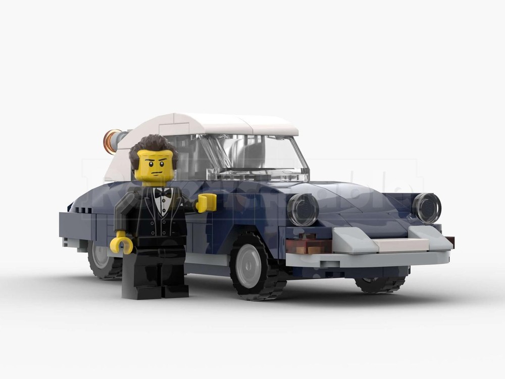 LEGO MOC Citroën DS 19 by Fijabrickstar | Rebrickable - Build with LEGO