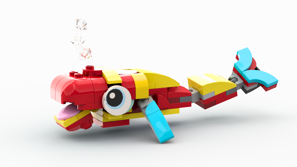 LEGO MOC 31145 Whale by Lenarex | Rebrickable - Build with LEGO