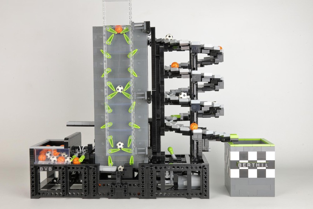 LEGO MOC Wall Wave GBC by Berthil | Rebrickable - Build with LEGO