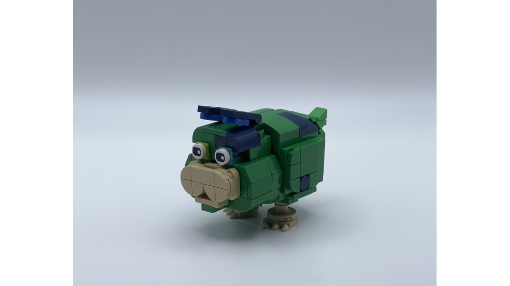 LEGO MOC Pikmin 4 - Oatchi and Moss by Renk | Rebrickable - Build with LEGO