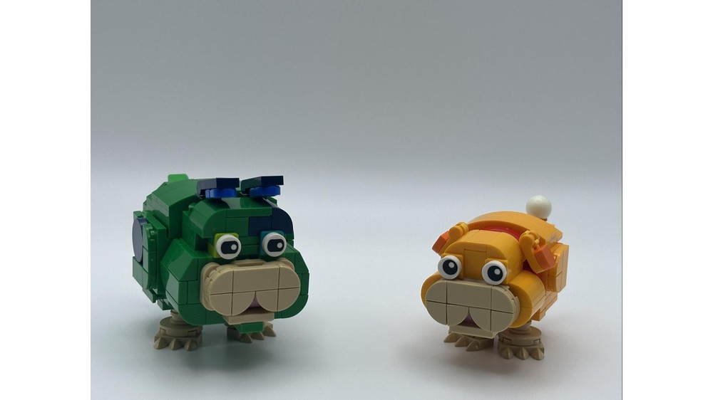 LEGO MOC Pikmin 4 - Oatchi and Moss by Renk | Rebrickable - Build with LEGO