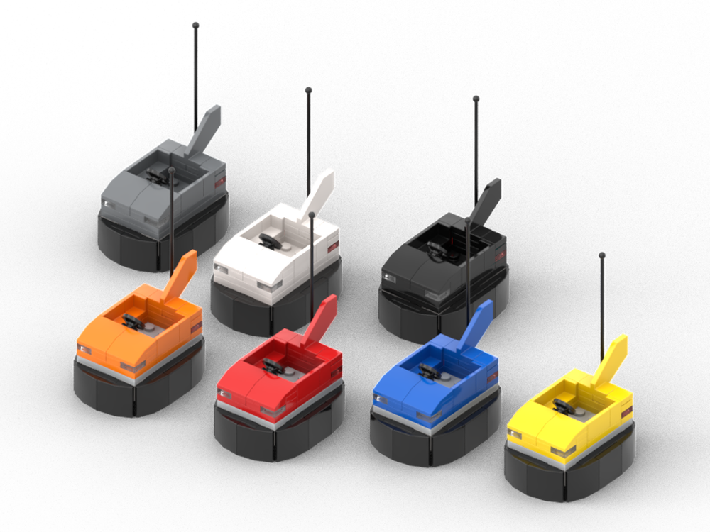 LEGO MOC Bumper Cars by LegacyLego | Rebrickable - Build with LEGO