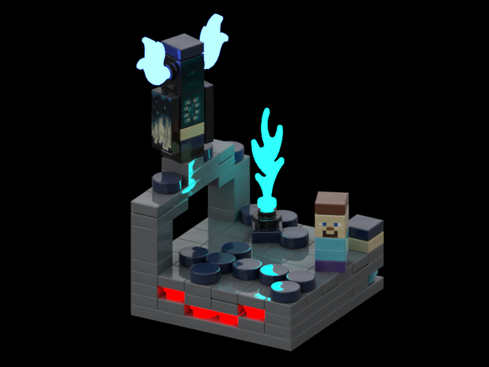 LEGO MOC Deep Dark - Micro Scale by LegacyLego | Rebrickable - Build ...