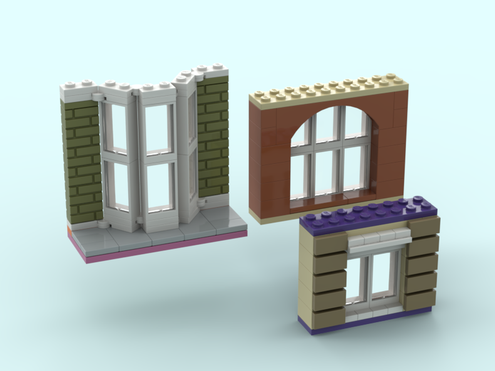 LEGO MOC Window ideas by Mr_Minifigure | Rebrickable - Build with LEGO