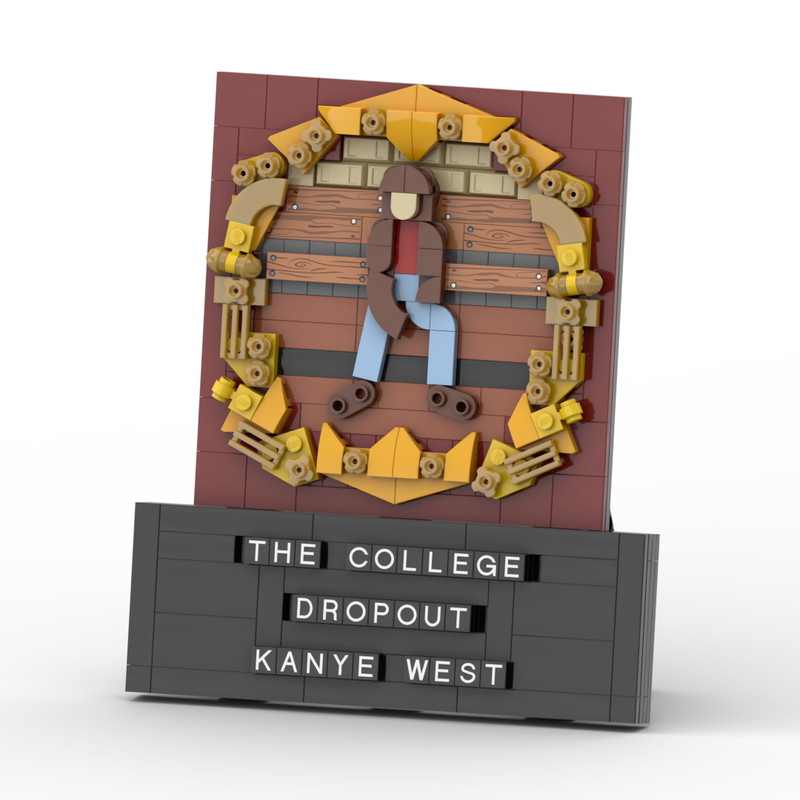 LEGO MOC 'The College Dropout' Cover (16x16) by waffl_builds ...