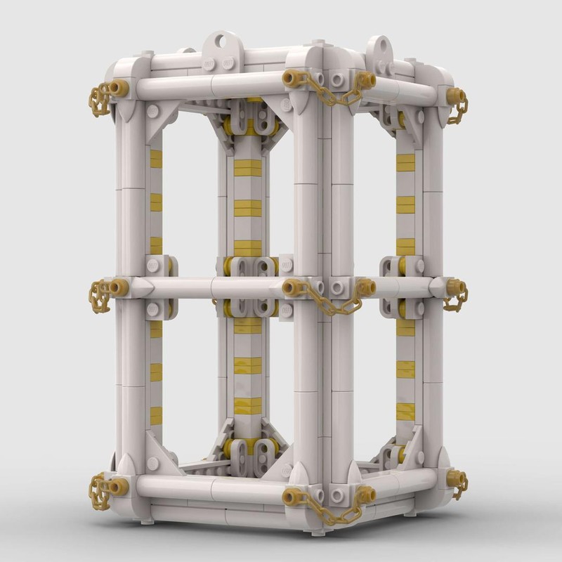 LEGO MOC Frame For 43221 with Golden Chain 1x2 by uminuo | Rebrickable ...