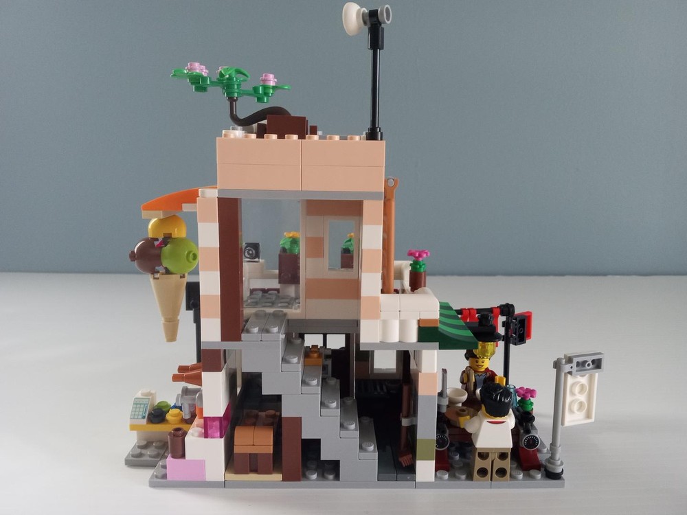 LEGO MOC Small Family Businesses and Apartment by TTuu | Rebrickable ...