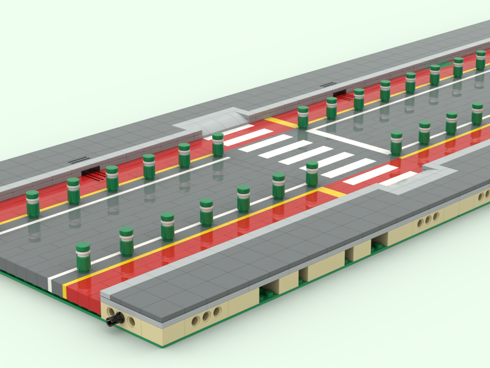 LEGO MOC One way road with bike lanes (MILS) by Winters | Rebrickable ...